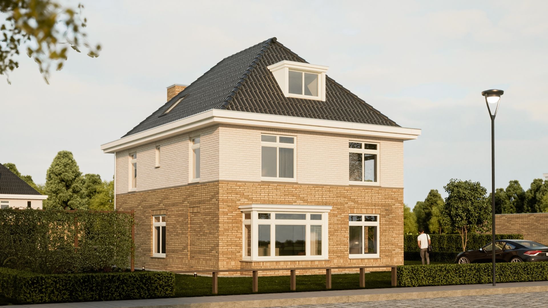 Jaren '30 woning Bodegraven | KVG huizen in hout