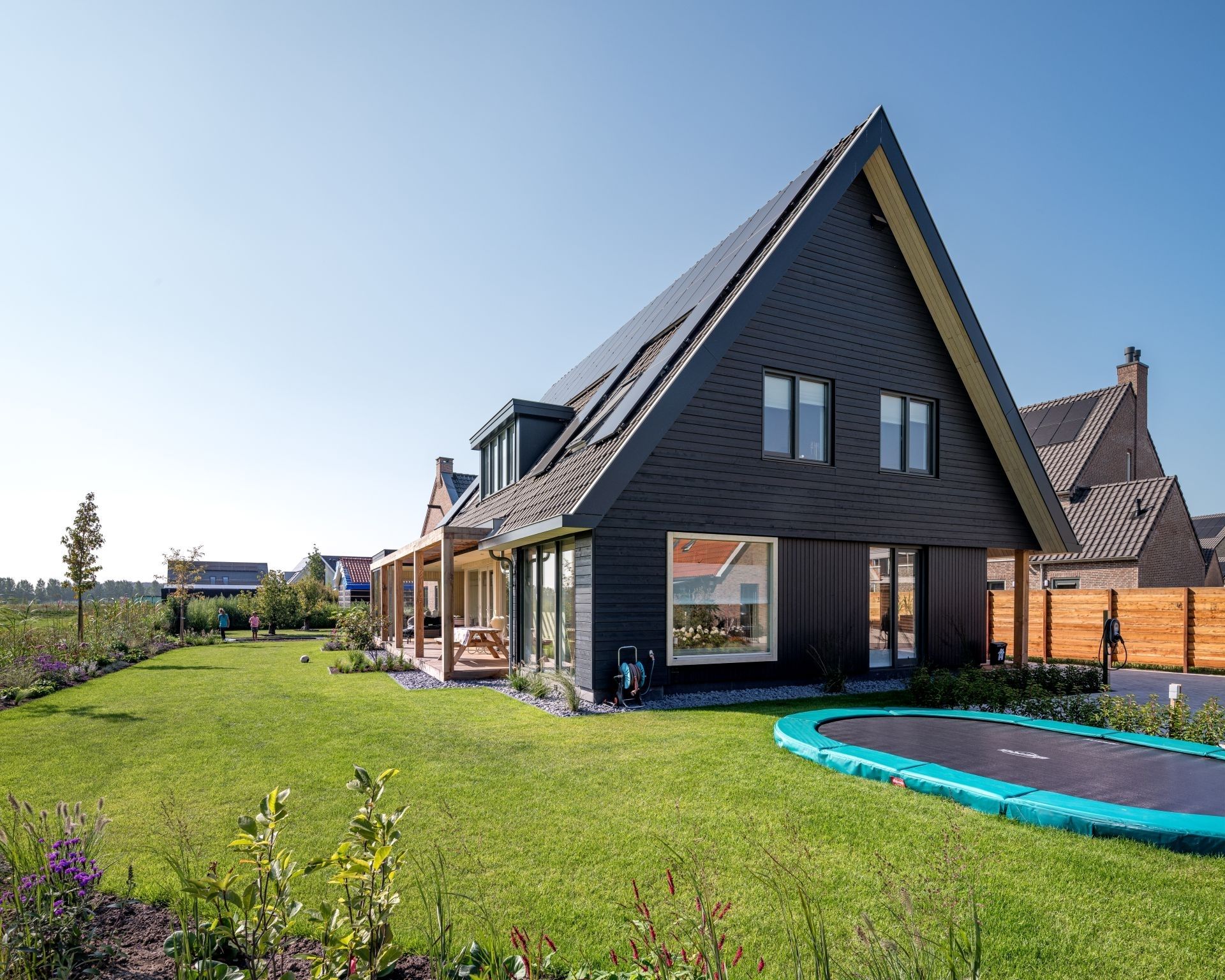 Eigentijdse houten woning Vleuten | KVG huizen in hout